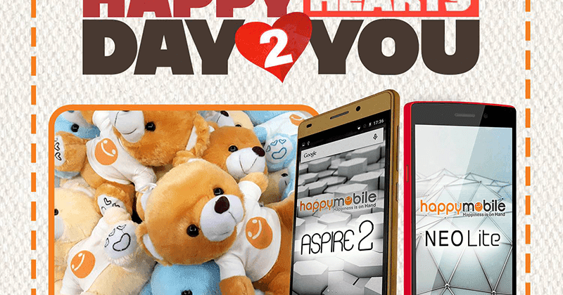 Get The Happy Mobile Aspire 2 And Neo Lite With Free Teddy Bear This ...