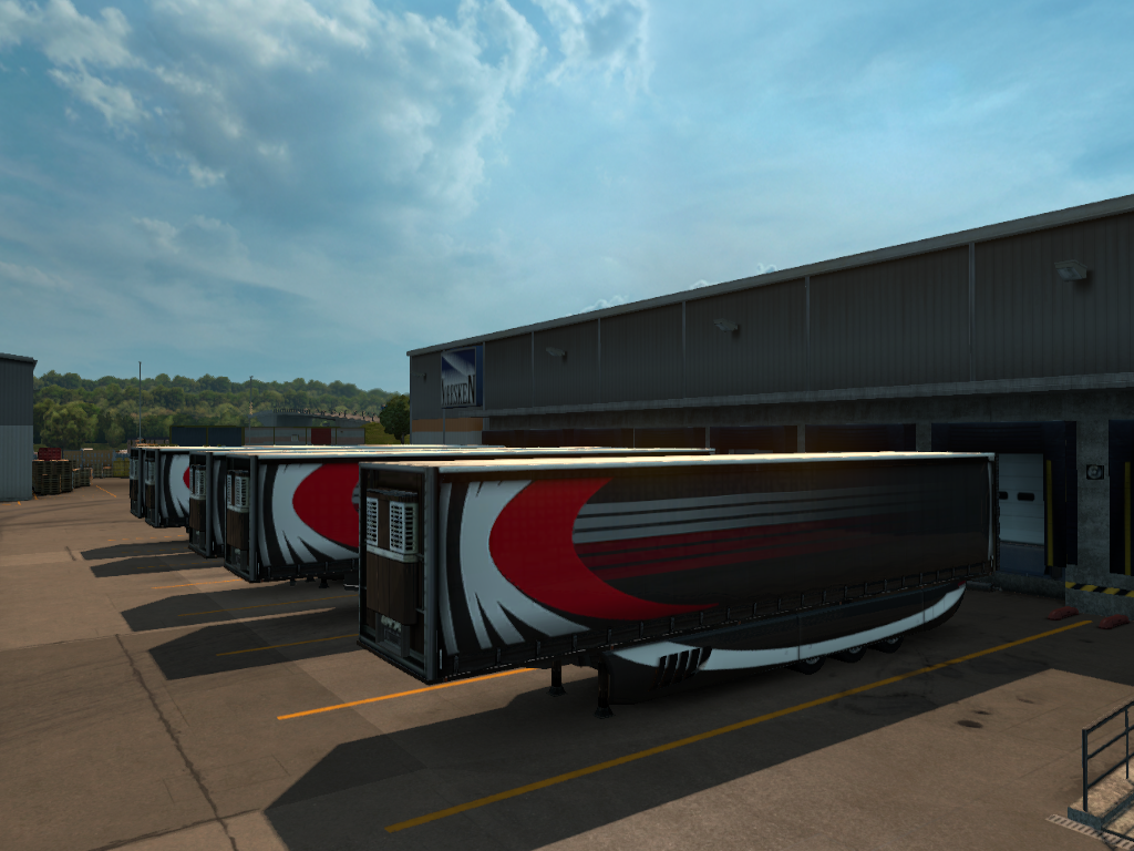 All aerodynamic trailer | ETS2MP-MODS