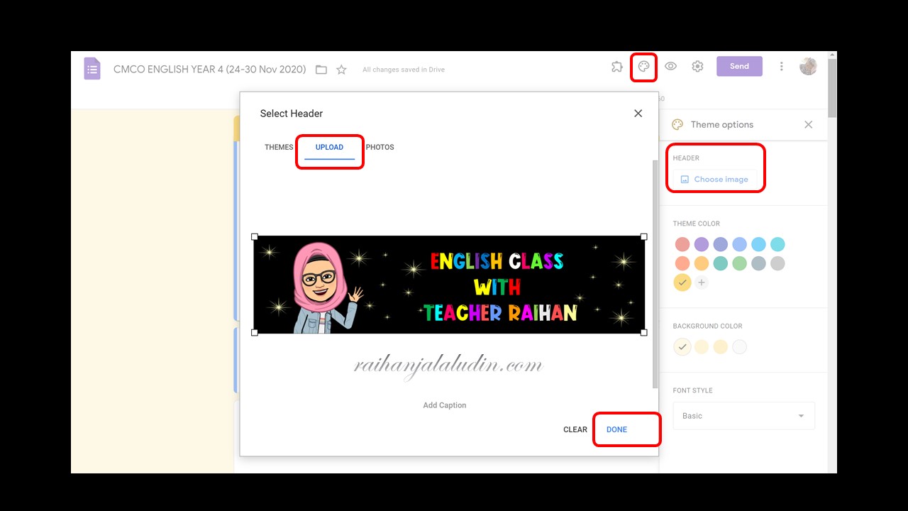 Cara Membuat Header Google Form Dengan Power Point - Raihan Jalaludin's ...