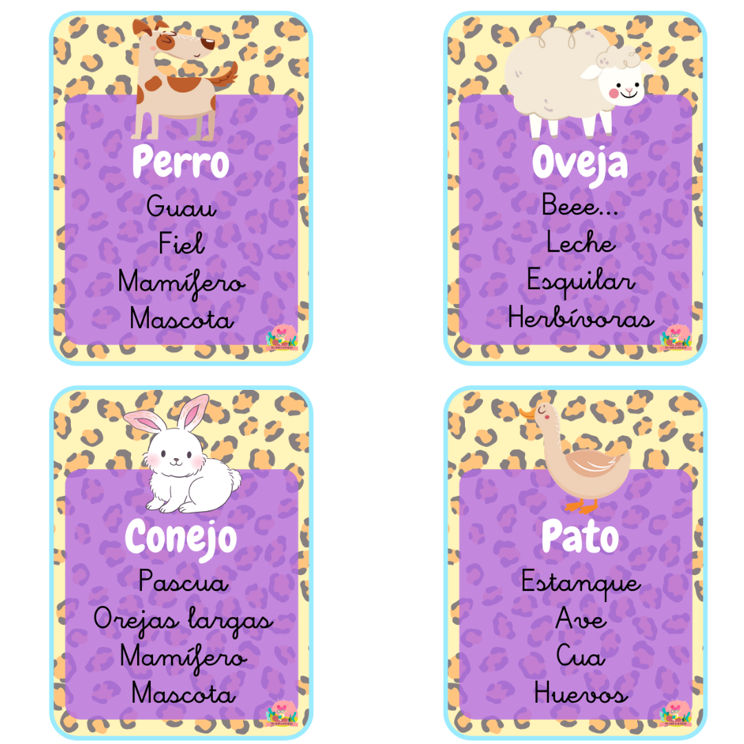 Tabú de Animales (Primera Parte) - Dale tiempo al aprendizaje