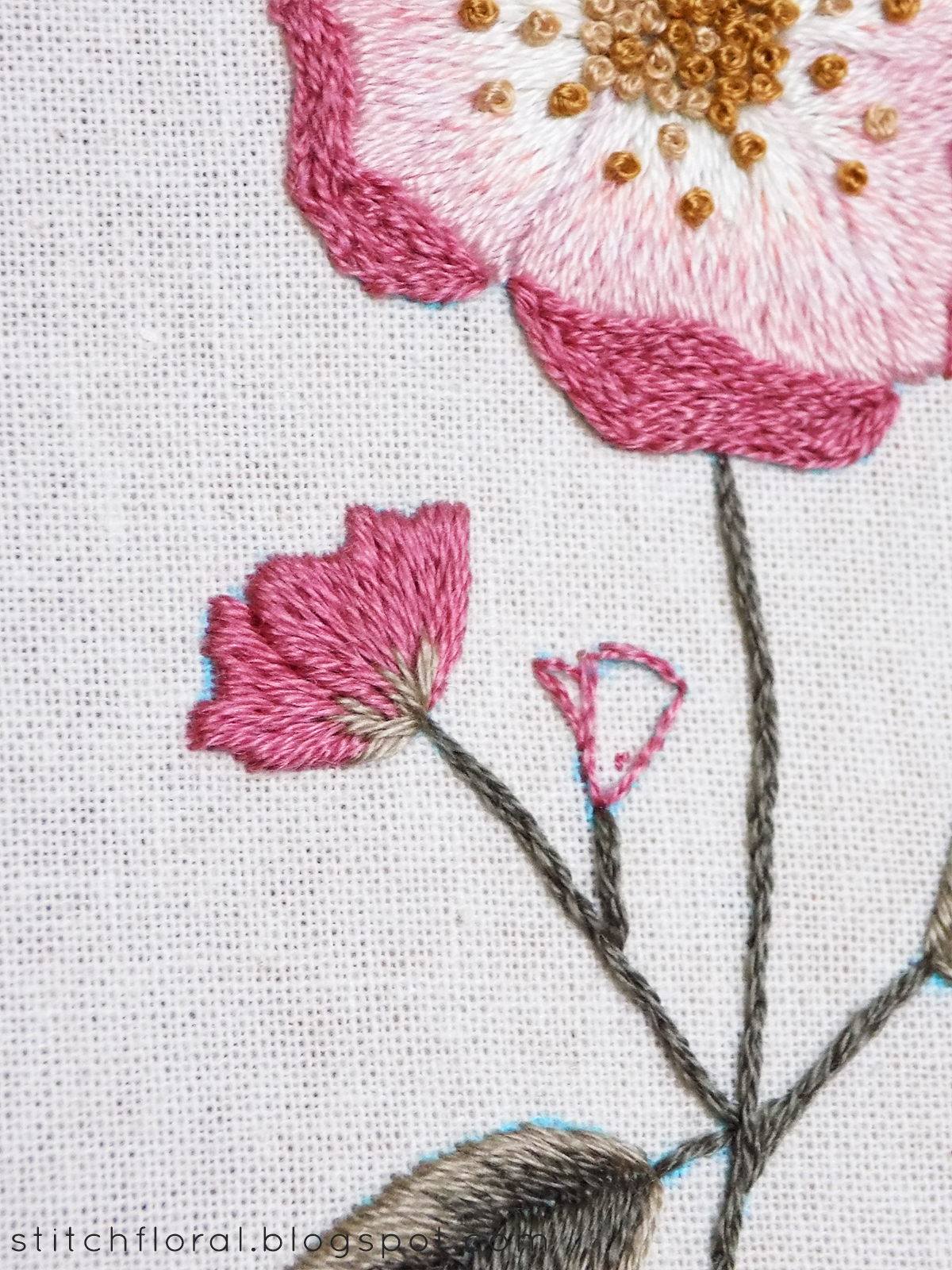 Cecelia Rose Stitch Along: Part 3, Final - Stitch Floral