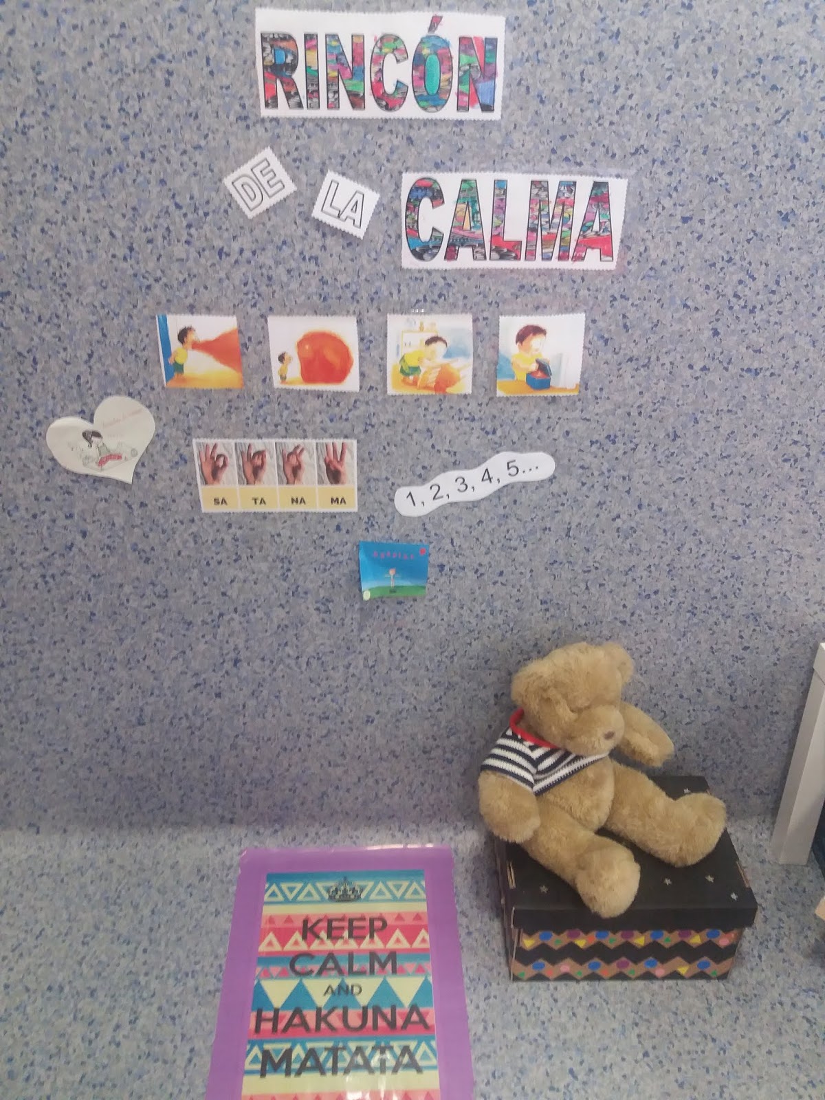 Pasitos Conectados: NUESTRO RINCÓN DE LA CALMA