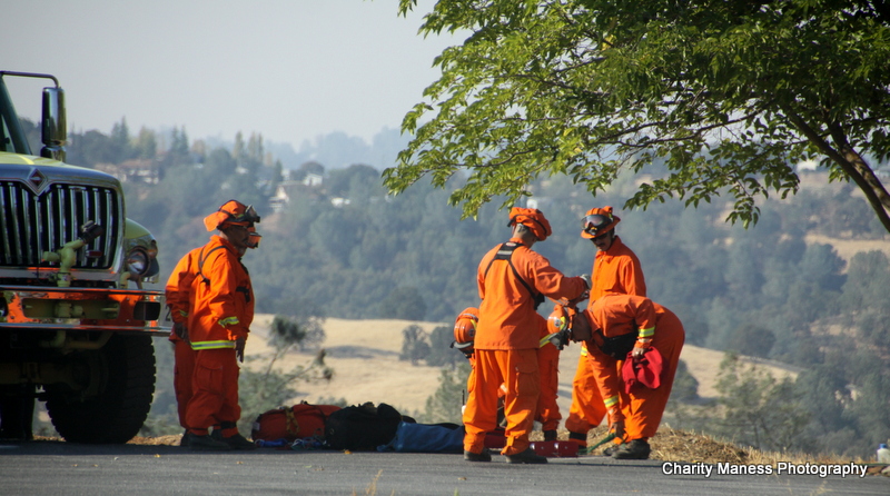 Copper Gazette: Copper Fire trains for low angle rope rescue