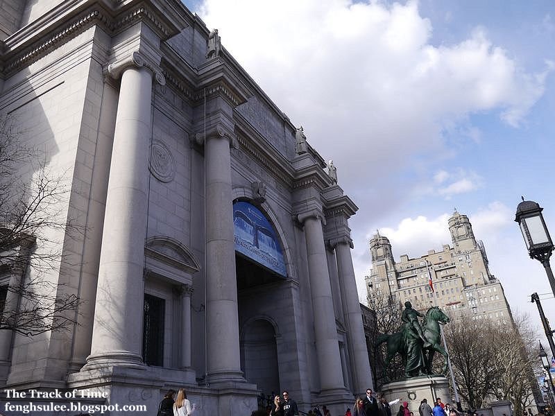 American Museum of Natural History - Entrance | The Track of Time