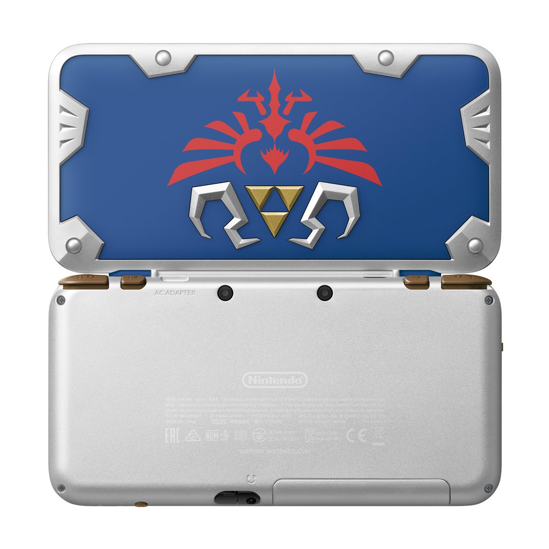 Nintendo anuncia edição especial com New 2DS XL temático do escudo de ...