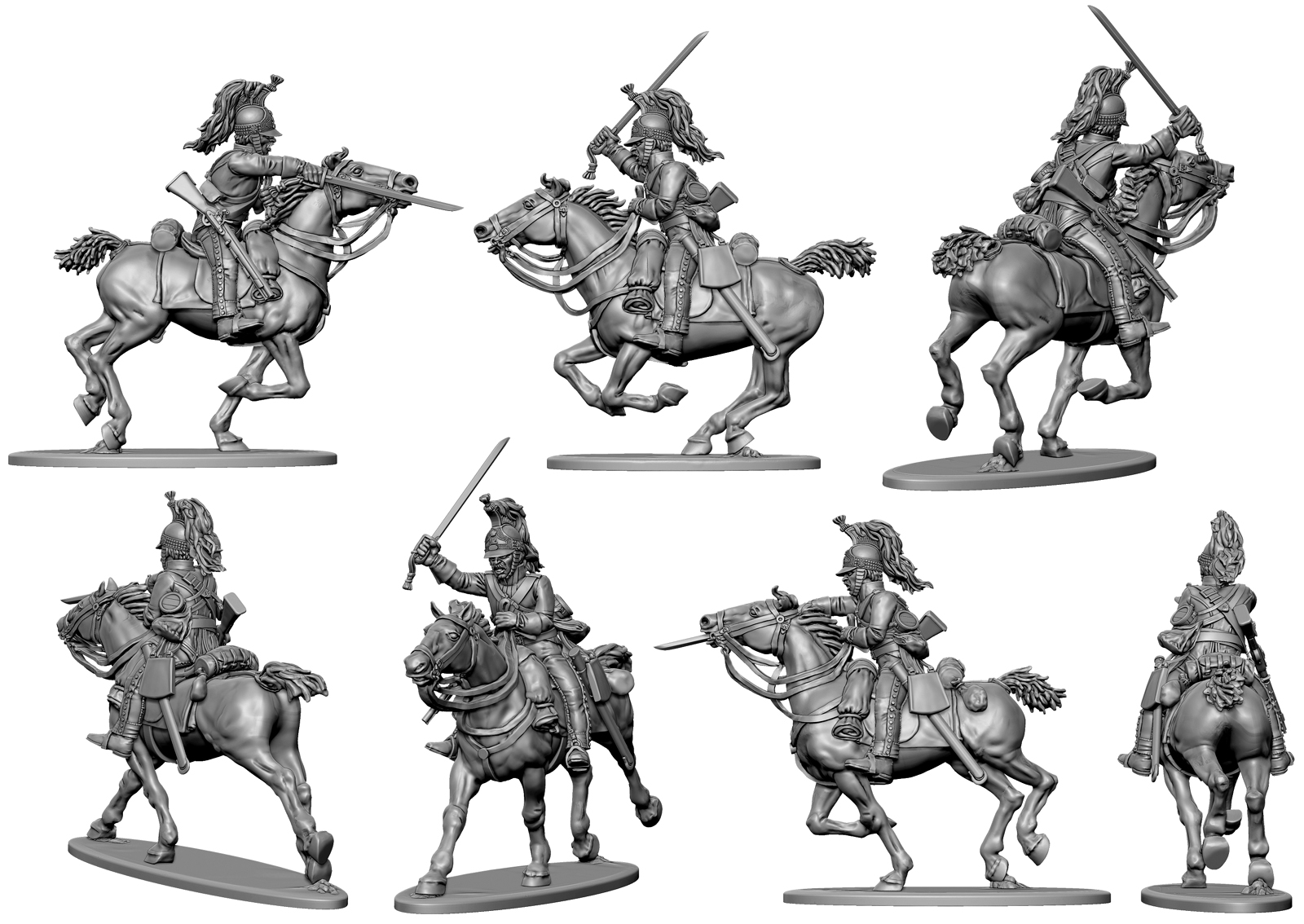 Wargame News and Terrain: Victrix: New Plastic Napoleonic Cavalry Preview