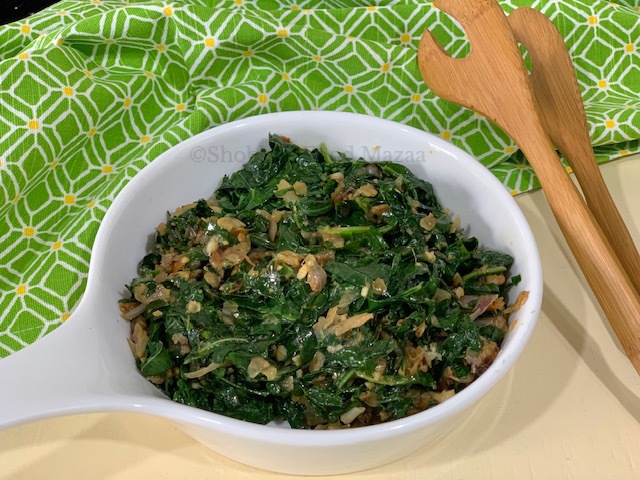 Shobha's Food Mazaa: KALE STIR-FRY BRAZILIAN STYLE / COUVE MANTEIGA ...