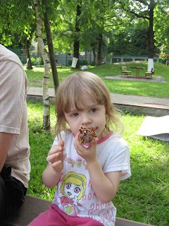 vecna-optimistka: Ježki za zaključek vrtca