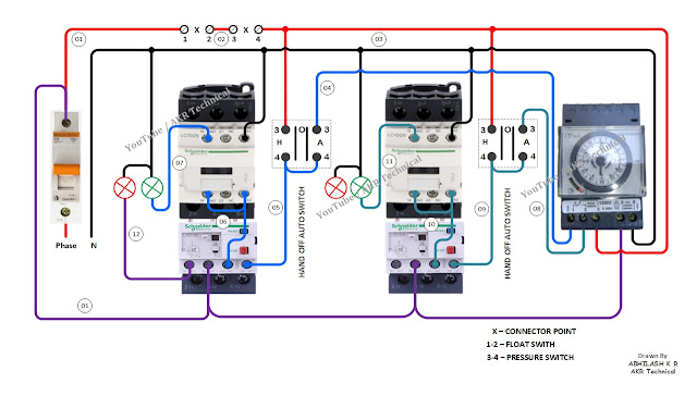 Dual Pump Control with Timer