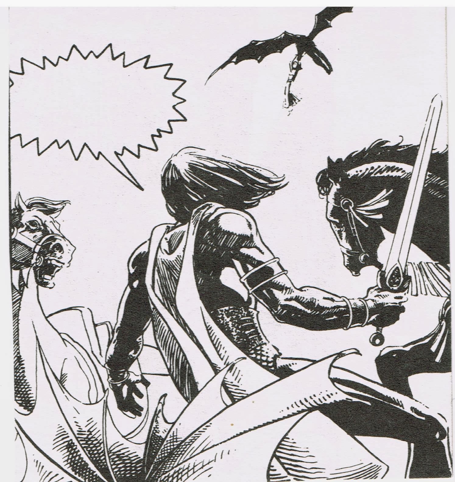 Cap'n's Comics: Mandro by Barry Smith