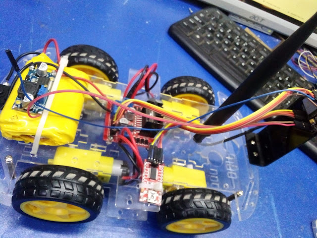 ESP-32 Cam + Arduino IDE = IOT Surveillance Car Arduino Projects For ...