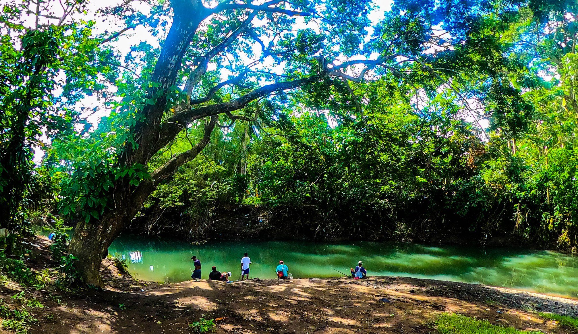 Ang Lucena River Basin, ang dalawa kambal na Ilog ng Ransohan at ...