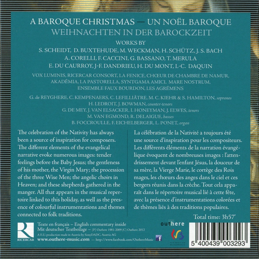 makdelart - classique: A Baroque Christmas (Various Artists) [Ricercar ...