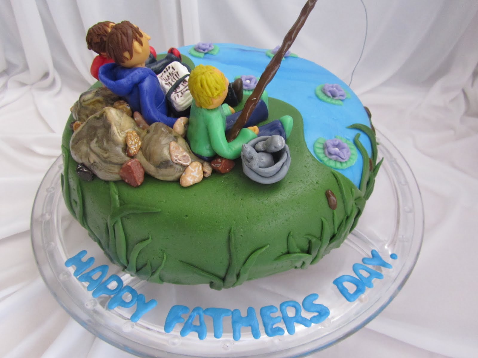 Divine Delicacies: Father's Day Fishing Cake