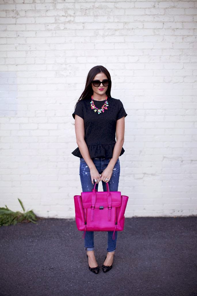 Lolalolailo Blog: como combinar bolso rosa