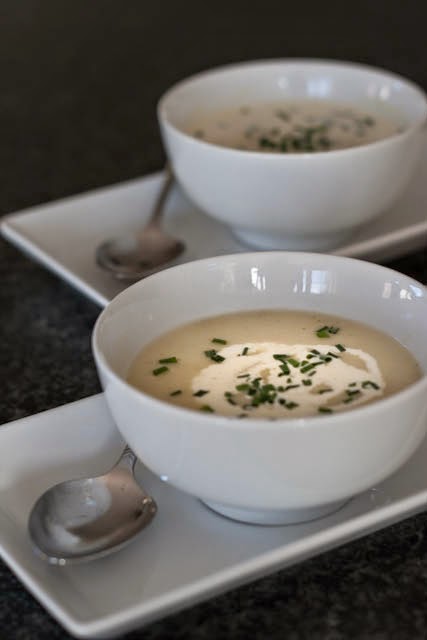 Huis, tuin en keukenvertier: Selderijsoep met blauwe kaas