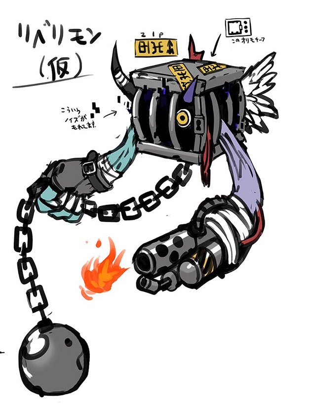 [Linhas Evolutivas] Bacomon form Mimicmon ~ MEU×DIGIMON