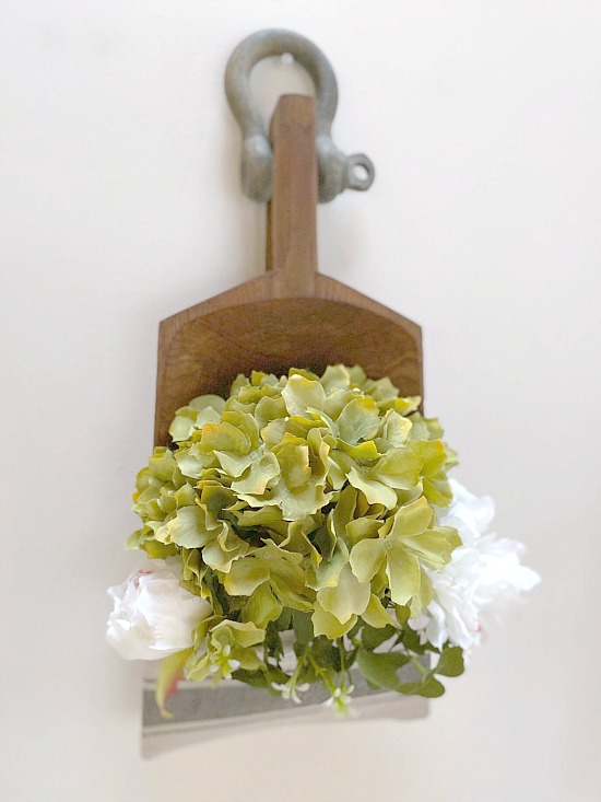 Farmhouse Style Wall Pocket for Flowers