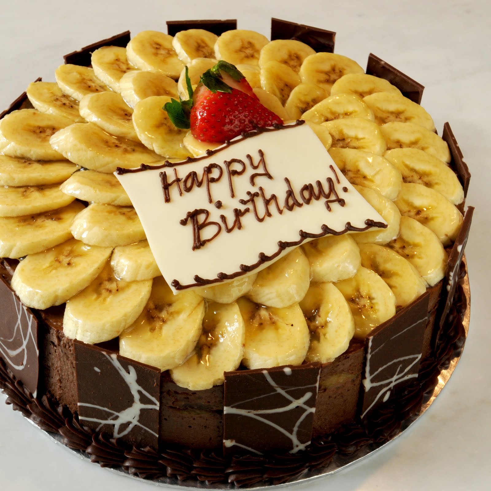 Sweet Indulgence Kuching: Chocobana Birthday Cake