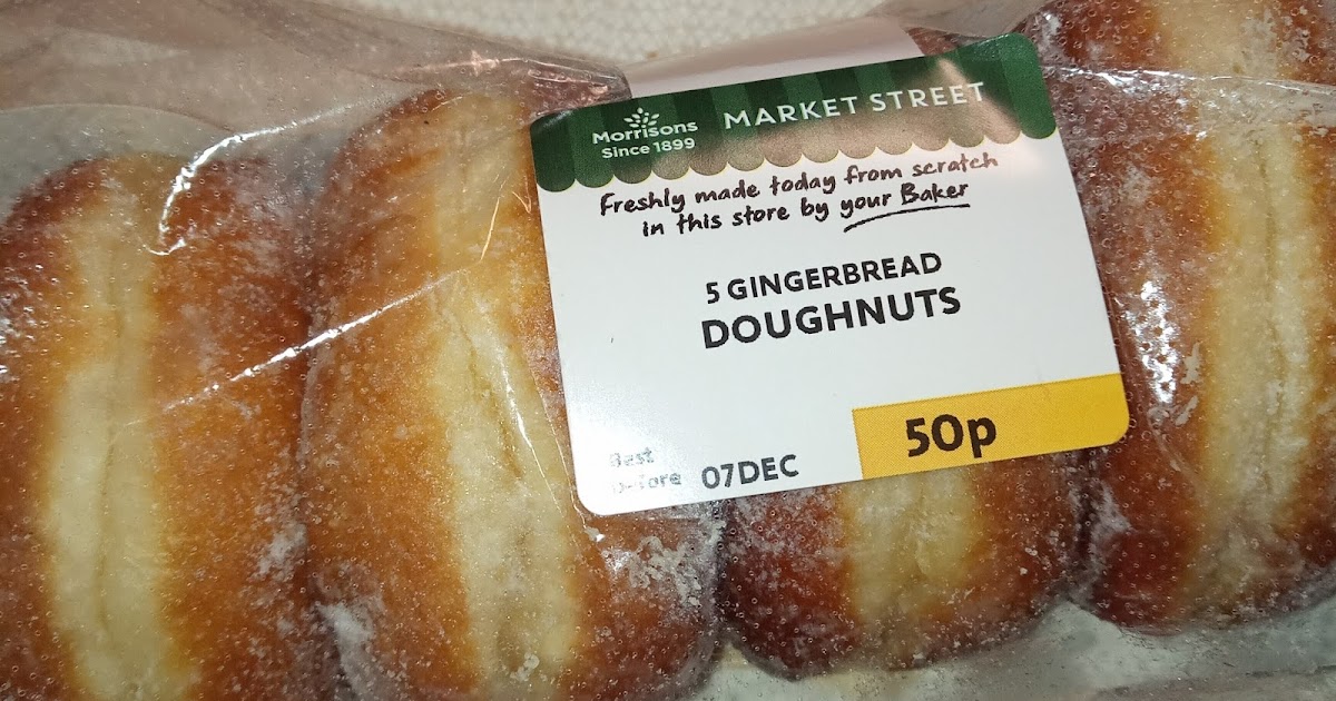 Supersupergirl's Food Reviews: Morrisons Gingerbread donuts review ...