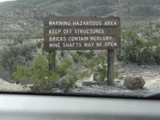 Walkabout With Wheels Blog: Mariscal Mine in Big Bend National Park