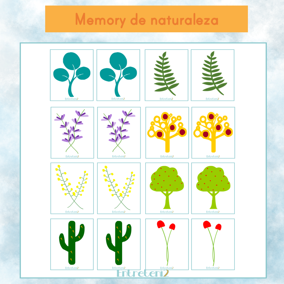 Entreteni2: Memory de Naturaleza