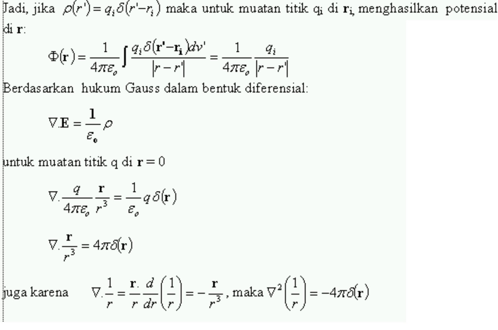 Fungsi Delta Dirac ~ ⠀ ~Julius Indra Kusuma~