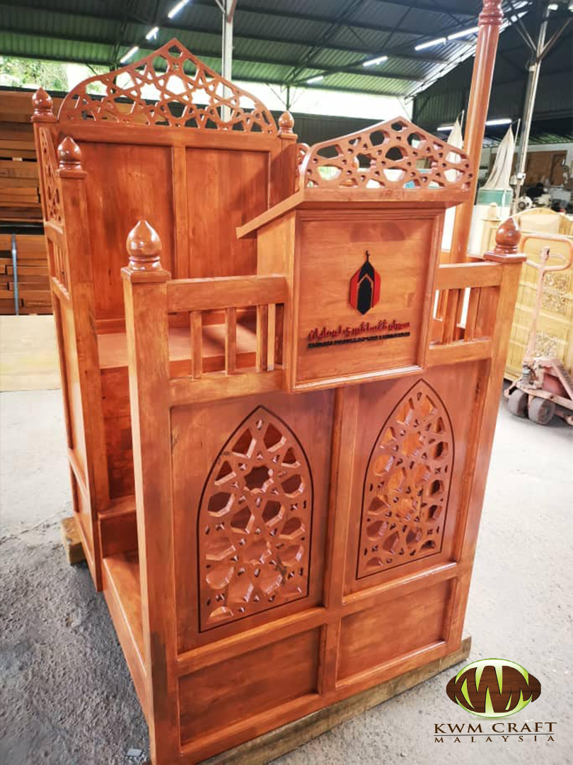 Kayu Warisan Malaysia: Tempahan Mimbar Surau Pangsapuri Lumayan Bandar ...