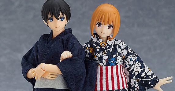 figma Styles - figma Male Body (Ryo) with Yukata Outfit & figma Female ...