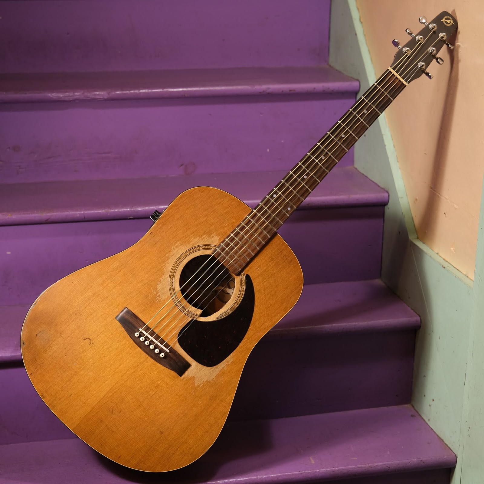 2002 Seagull S6 Cedar Dreadnought Guitar