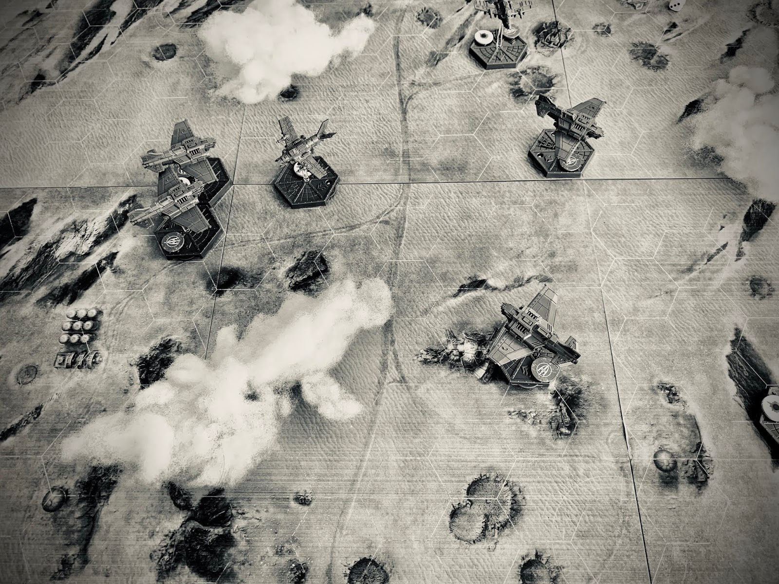 Aleph Sector 40K Campaign: Hexis: Airborne operations destroy chaos base