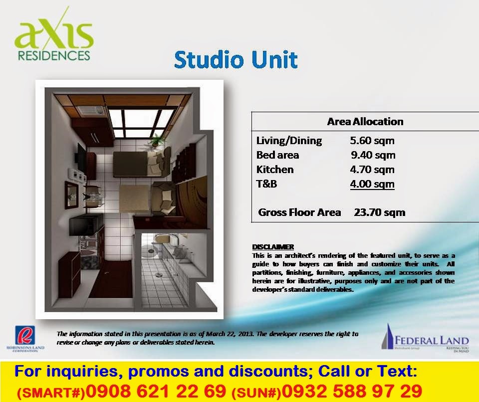 AXIS RESIDENCES PIONEER - METRO MANILA CONDO PROPERTIES
