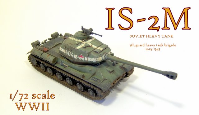 Gulumik Military Models: IS-2M 1/72 PST - Gallery