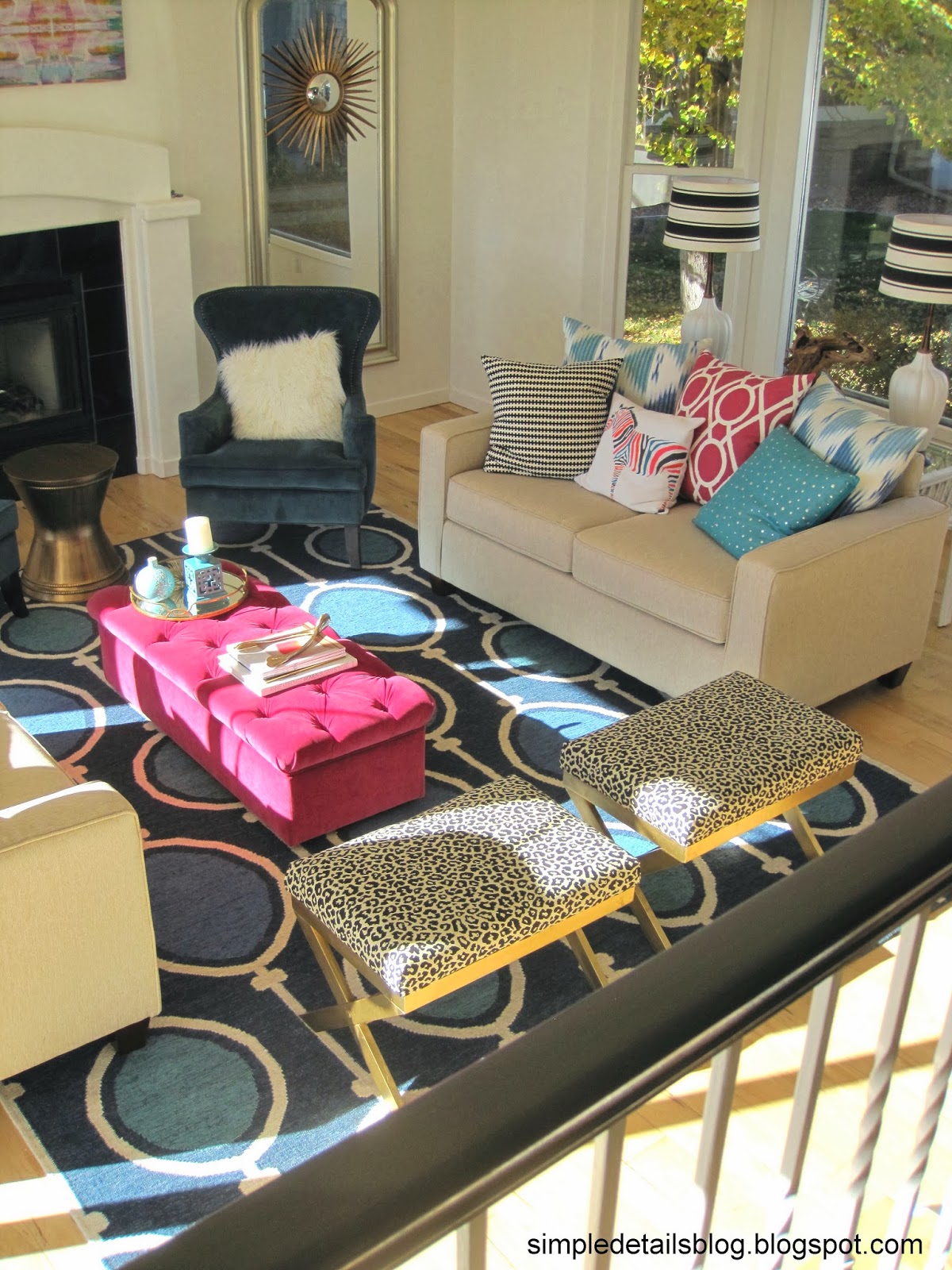 Simple Details: colorful and modern client reveal...