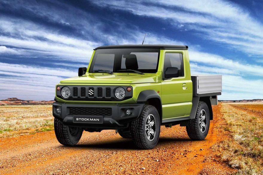The new Suzuki Jimny pick-up