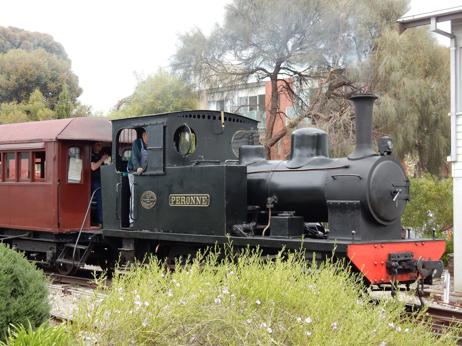 Epsilon's World: Redhen Train and Peronne Steam during Port Festival