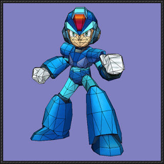 PapercraftZone Br: Megaman X - Papercraft