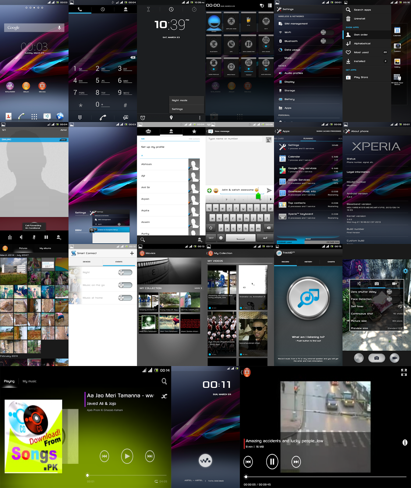 MIcromax A74 & A76: Xperia Final Custom Rom Updated