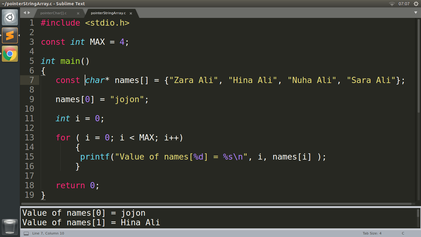 C Pointer Char Dan Pointer Array String Belajar IT C Pointer Char Dan Pointer Array String Belajar IT