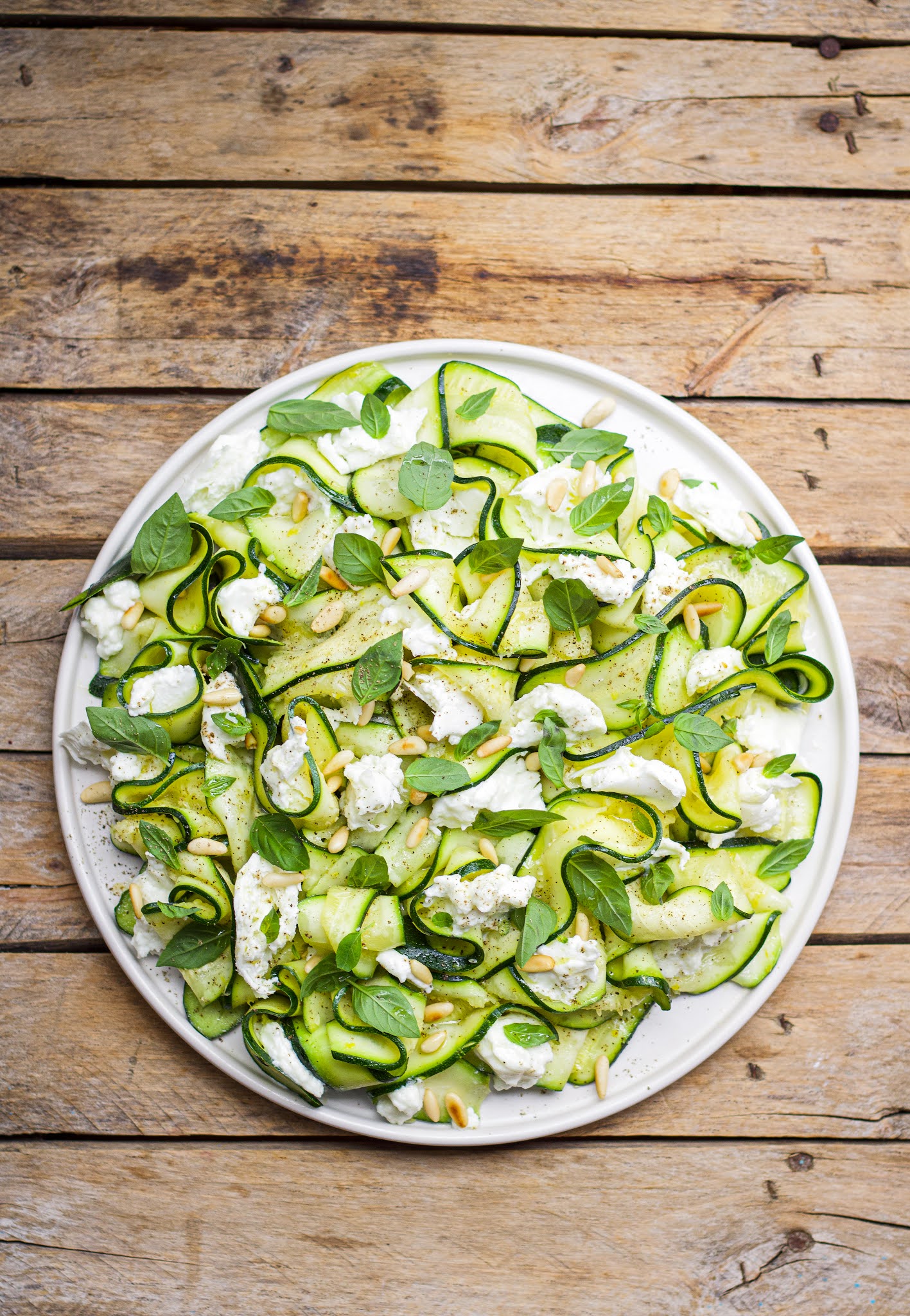 Ma cuisine à moi: Ma salade courgette et mozzarella
