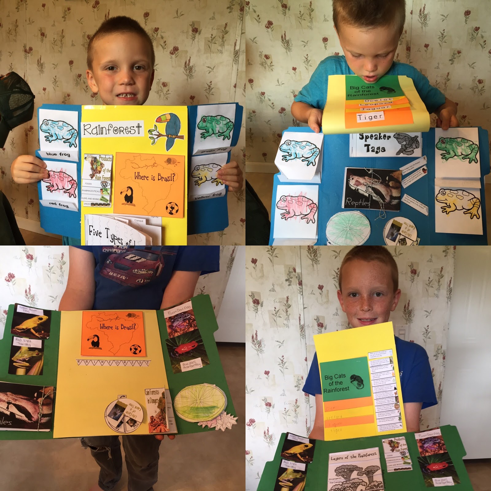 Farm Fresh Adventures: A Rain Forest Unit Study and Lapbook w/Tropical ...