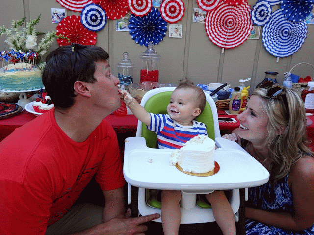 Ethan's Patriotic 1st Birthday Party! | Schue Love