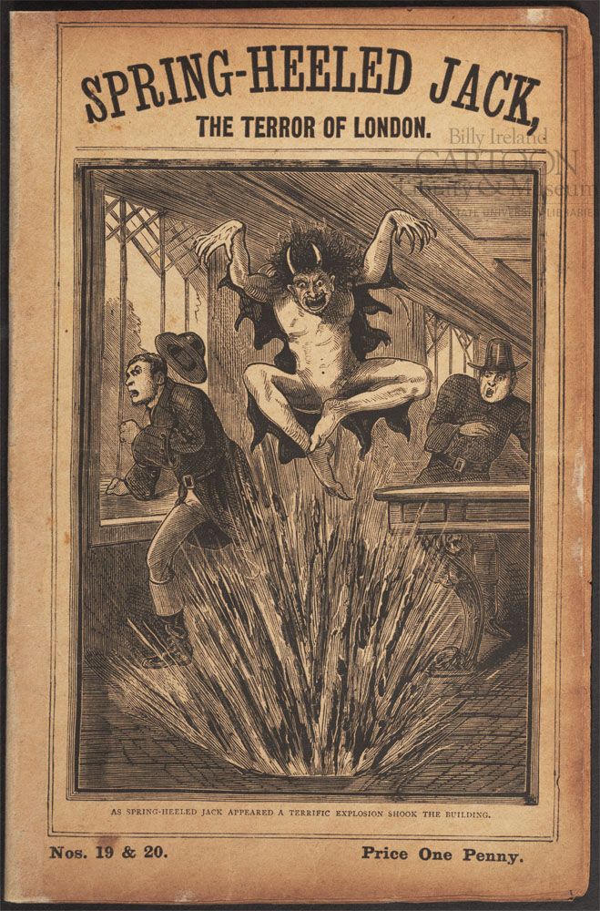 La Fantasia Errante: SPRING-HEELED JACK - CREATURA SOPRANNATURALE MA ...