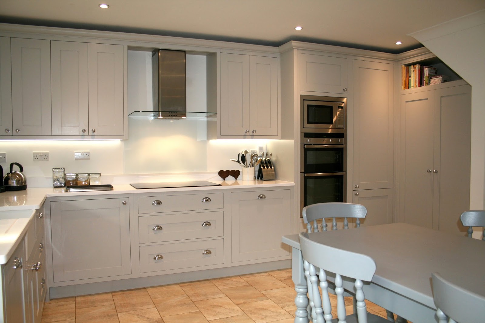 Maple & Gray: French Grey Kitchen