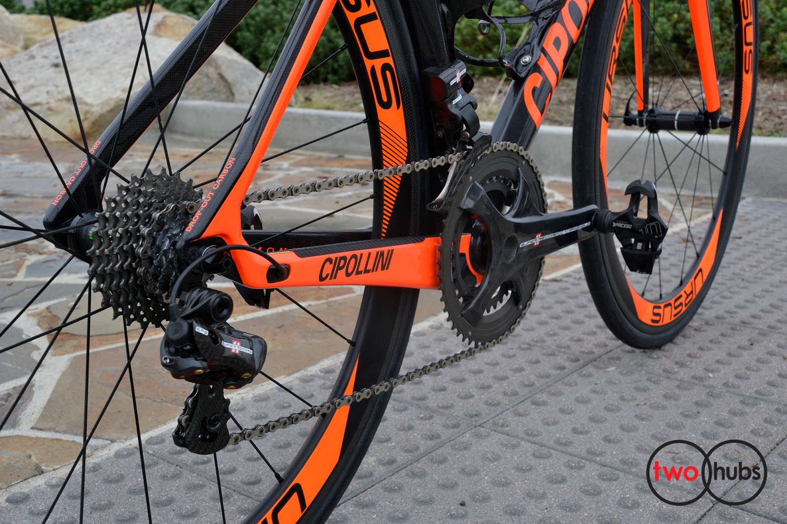 www.twohubs.com: Orange Cipollini NK1K Campagnolo Super Record EPS ...
