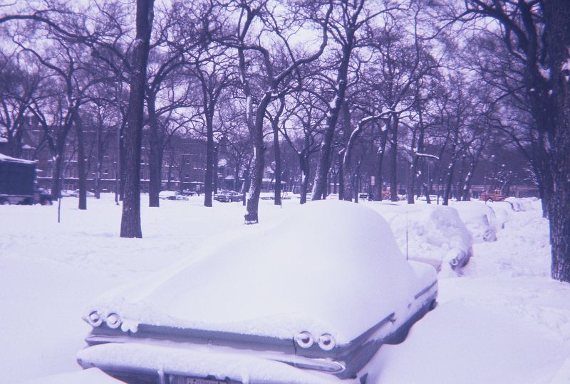40 Amazing Color Pics Capture Chicago During the 1967 Blizzard ...