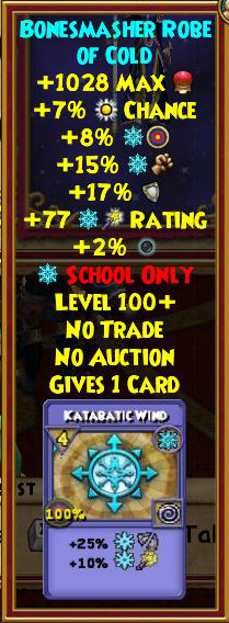 Rattlebones Exalted Drop Guide: Robes - Swordroll's Blog | Wizard101 ...