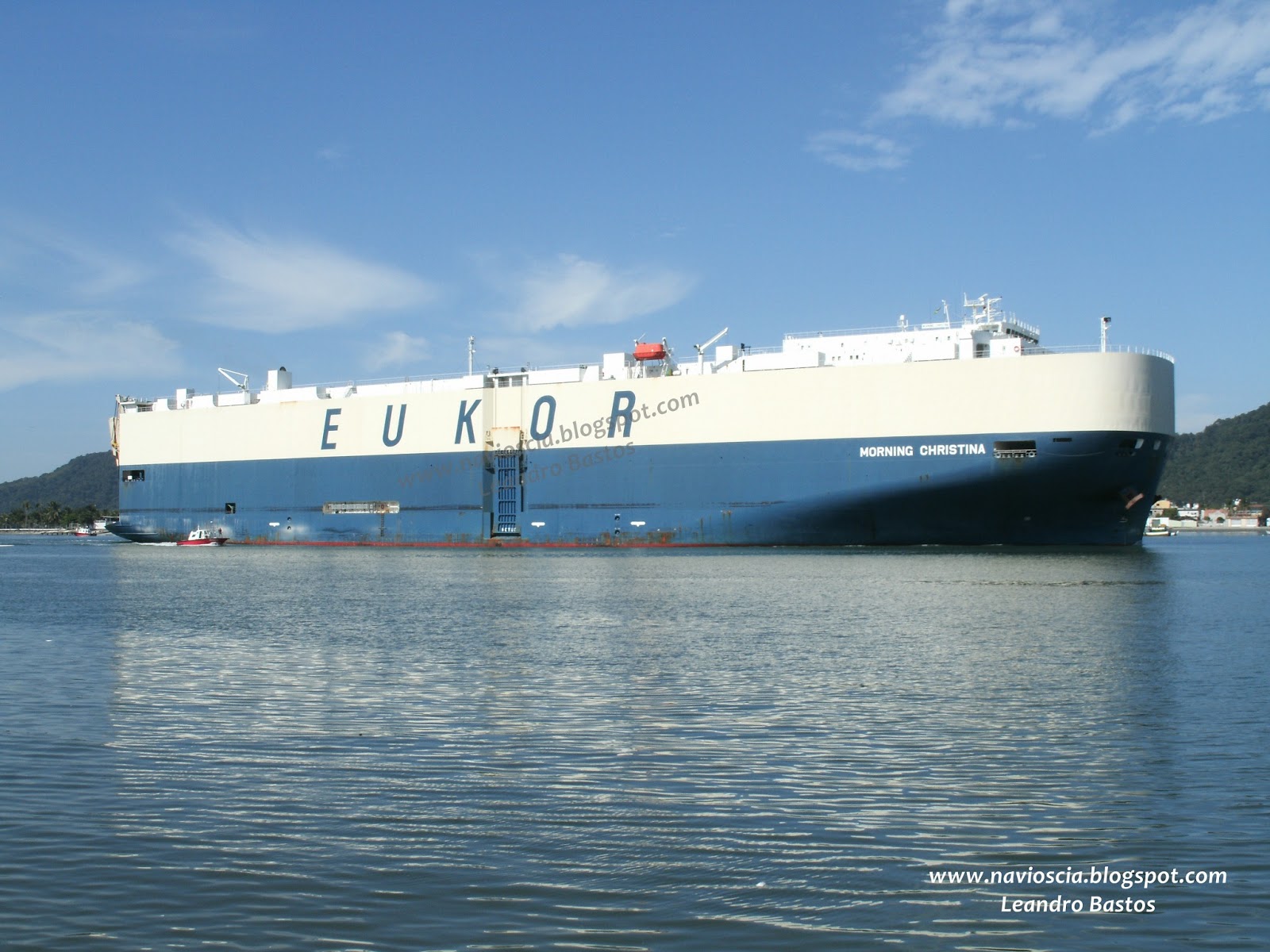 Navios de Santos & CIA: Navio MORNING CHRISTINA