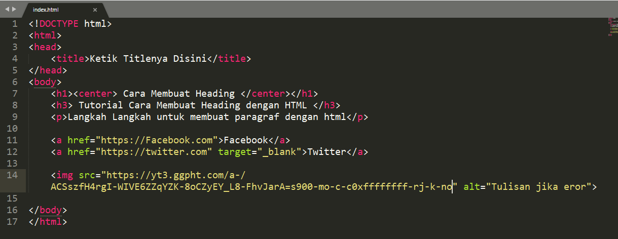 Cara Menampilkan Gambar dengan HTML | NPmedia