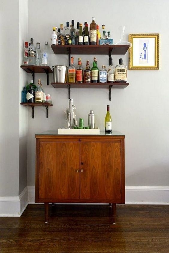 53 Affordable Mini Bar Design Ideas Inside Your Home | ARA HOME